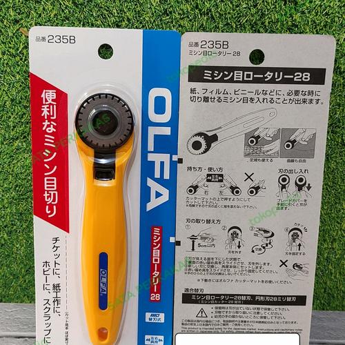 Jual OLFA ROTARY CUTTER 235B Perforation Cutter 28mm ( PRC-3/C ) - Jakarta Barat - SATA PERKAKAS ...