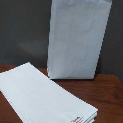 Jual Paper bag putih polos / kertas makanan / kantong makanan / kertas ...