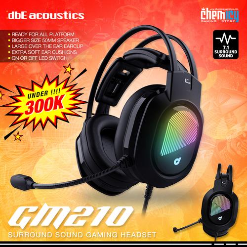 Jual dBE GM210 / GM-210 Surround Sound Gaming Headset - Jakarta Pusat ...