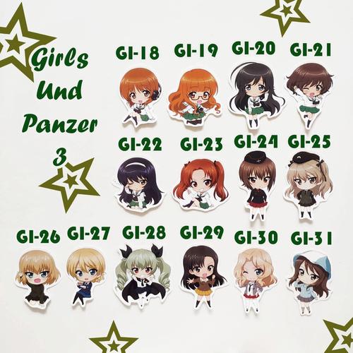 Jual Sticker Anime Girls und Panzer 3 Merchandise - Jakarta Pusat - A ...