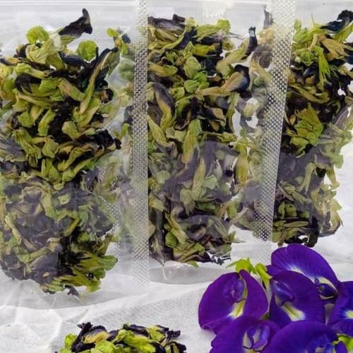 Jual Teh Bunga Telang Kering / Teh Biru Ungu / Butterfly Pea 10gram ...