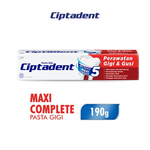 Jual Ciptadent Pasta Gigi Maxi Complete 190 gr - - Wings Official Store ...