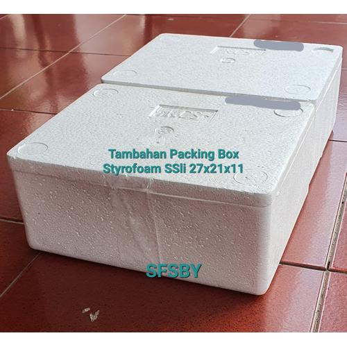 Jual Packing Box Sterofoam/Styrofoam SSli Box Kecil uk 27x21x11. 1Kg ...
