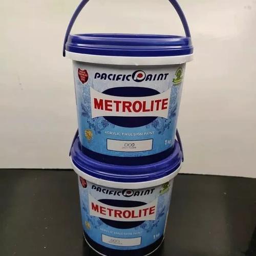 Jual Cat Tembok Interior METROLITE Putih kebiruan ukuran 1kg - Kab ...