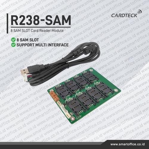 Jual 8 SAM Slot Card Reader Modul Electronic Card Payment Cardteck R238 ...