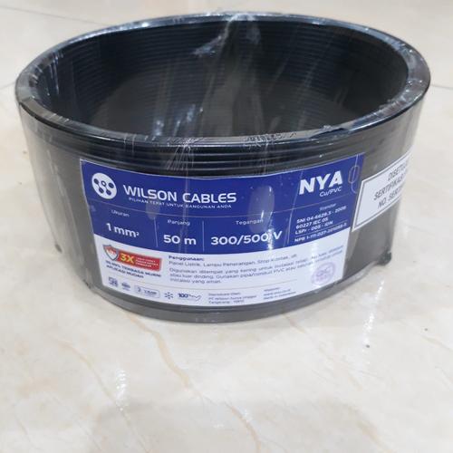 Jual WILSON Kabel Listrik NYA 1 mm 1x1 mm2 Kawat Engkel SNI LMK - 50 ...