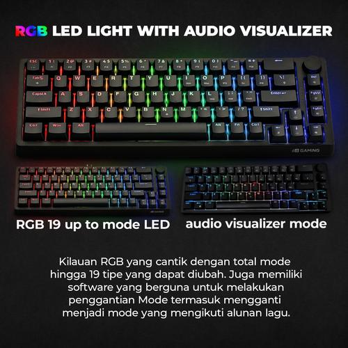 Jual Digital Alliance Keyboard Gaming Meca 6 Plus - Blue - Kota ...