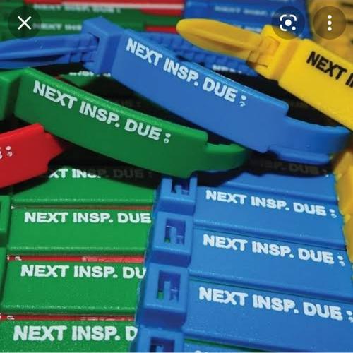 Jual Lifting Equipment Inspection Tags - Colour Code - Biru - Jakarta ...