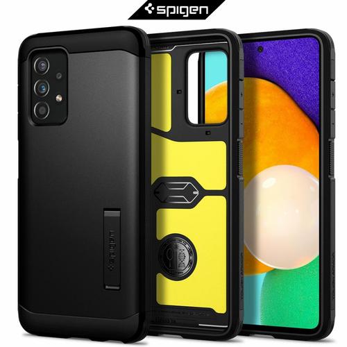 Jual Case Samsung Galaxy A52s 5G Spigen Tough Armor Stand Anti Crack Casing - Black - Jakarta ...