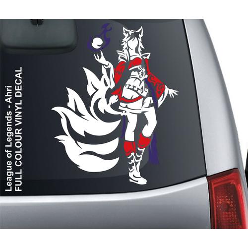 Jual Vinyl Decal Ahri League of Legends LOL Sticker - Small - Kab ...