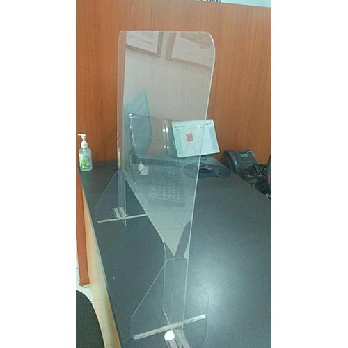 Jual PARTISI / SEKAT / PEMBATAS MEJA AKRILIK TABLE DIVIDER KASIR ...