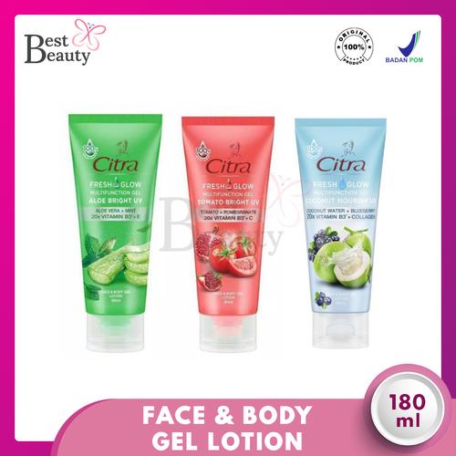 Promo Citra Fresh Glow Bright UV Multifunction Gel 180ml - Fresh ALOE ...