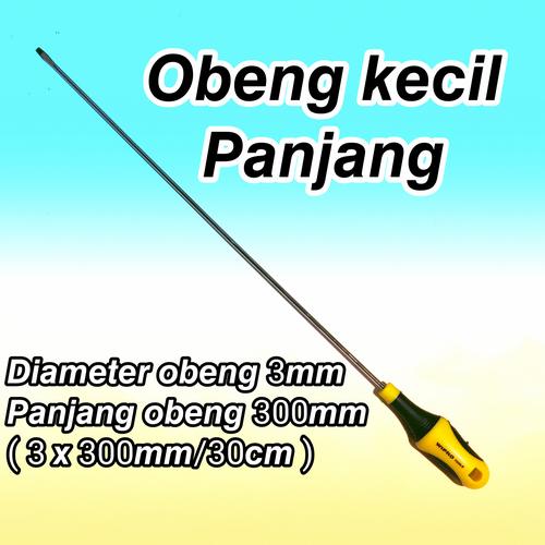 Jual Obeng panjang magnet 20,25,30cm plus-men - 3x250mm plus - Kota ...