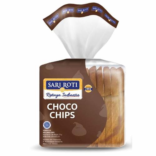 Jual SARI ROTI TAWAR CHOCO CHIPS/PACK || ROTINYA INDONESIA - Kab ...