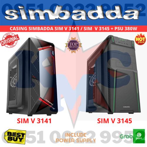 Jual CASING SIMBADA/SIMBADDA SIM V (SIM V 3141/SIM V 3145) + PSU 380W ...