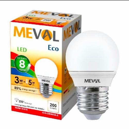 Jual Lampu LED 3 Watt Cahaya Kuning Meval Eco - Kota Yogyakarta ...