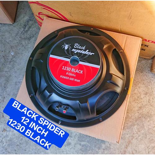 Jual Speaker Black Spider 12 Inch 1230 BLACK Full Range Fullrange ...