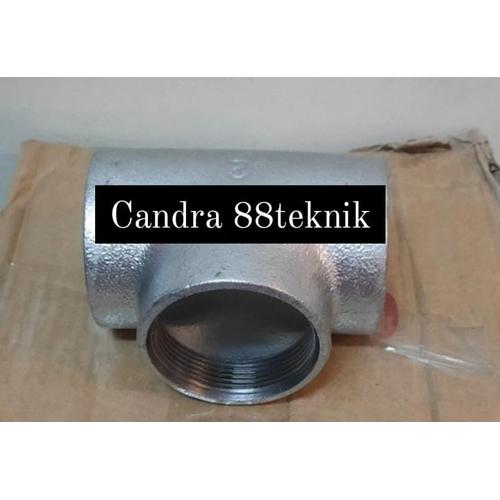Jual TEE BESI GALVANIS 3" inch - Jakarta Barat - Candra88Teknik | Tokopedia