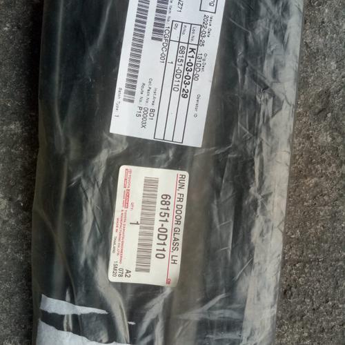 Jual KARET CHANEL KACA PINTU FR/LH TOYOTA YARIS 68151-0D110 TAHUN 2008/ ...