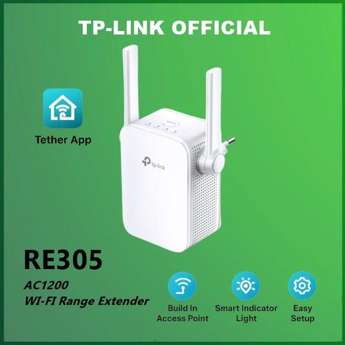 Jual TP-Link RE305 TPLink RE 305 Dual Band WiFi Wireless Range Extender ...