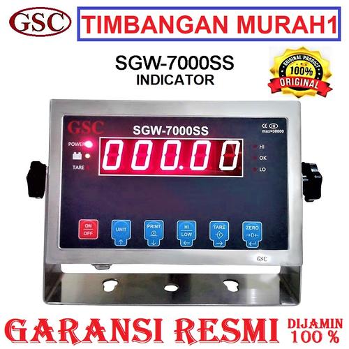 Jual Indicator Timbangan merk GSC type SGW-7000ss - Kota Tangerang ...