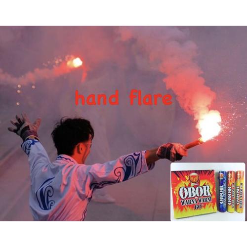 Jual Hand Flare Obor Go Asap Api Pegang Warna Warni Alat Pesta ...