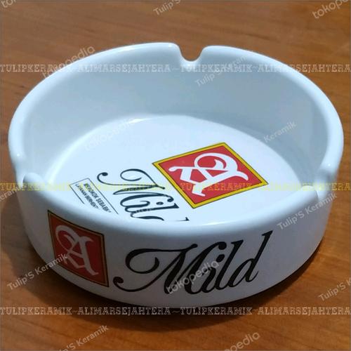 Jual Asbak Logo Bulat Standar - Putih Polos - Kab. Bogor - Tulip'S ...