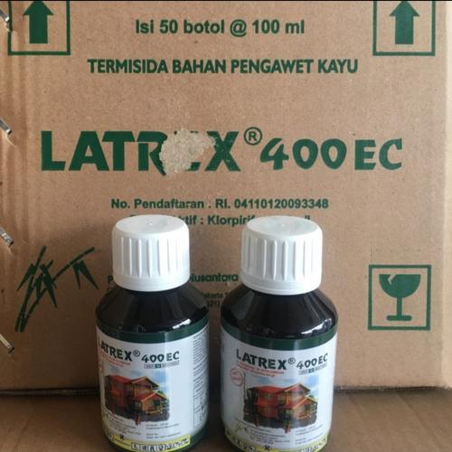 Jual Latrex Lentrex Latrek Lentrek Obat Pembasmi Anti Rayap 100 ml ...