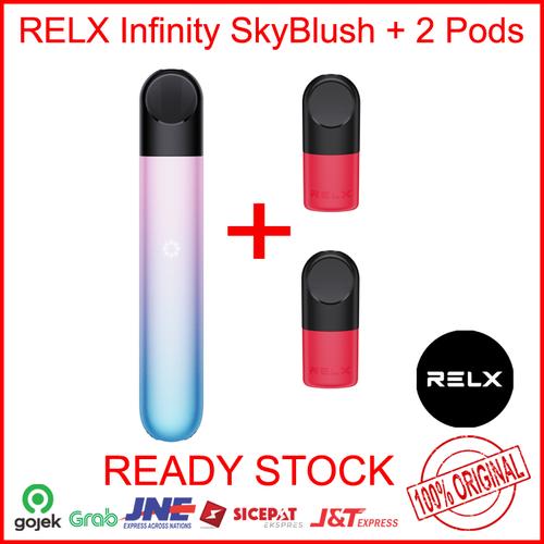 Jual RELX Bundle Infinity Sky Blush Device and Pods - Device Only - Kab ...