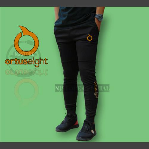 Promo Celana Training Panjang Pria Wanita Celana Olahraga Slimfit GOLD ...