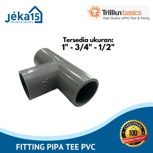 Jual Sambungan Pipa Trilliun | TEE 1 inch | TEE 1/2 inch | TEE 3/4 inch - 1/2inch - Kota Bandung ...