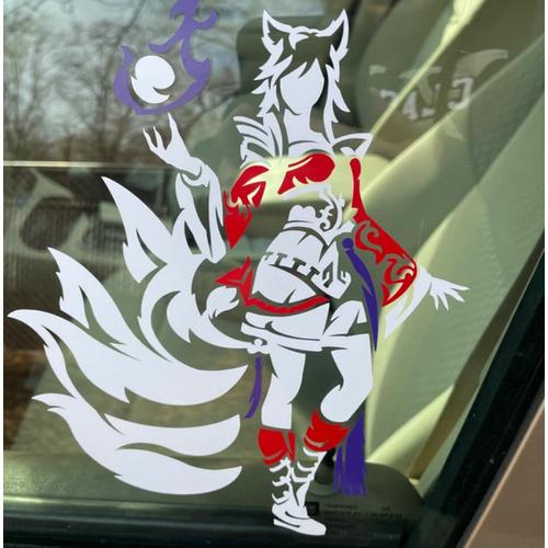 Jual Vinyl Decal Ahri League of Legends LOL Sticker - Small - Kab ...
