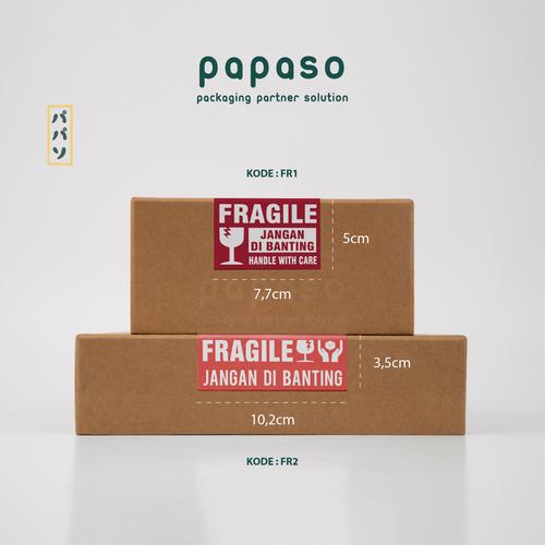 Jual Stiker Fragile / Sticker Fragile / Stiker Jangan Dibanting / Label ...