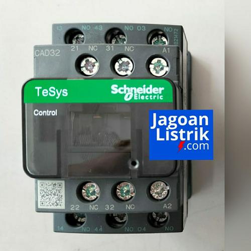 Jual Kontaktor Relay Kontrol CAD32 24V AC CAD32B7 CAD 32 24V AC ...