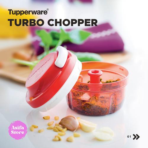 Promo Tupperware Turbo Chopper - Mini Hand Chopper Blender Portable ...