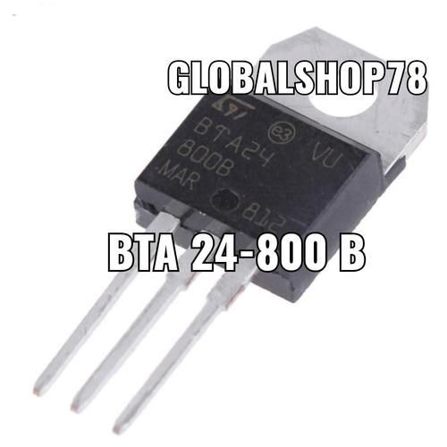 Jual TR TRANSISTOR BTA24-800B BTA 24-800B BTA 24800 TRIAC TO-220 24A ...