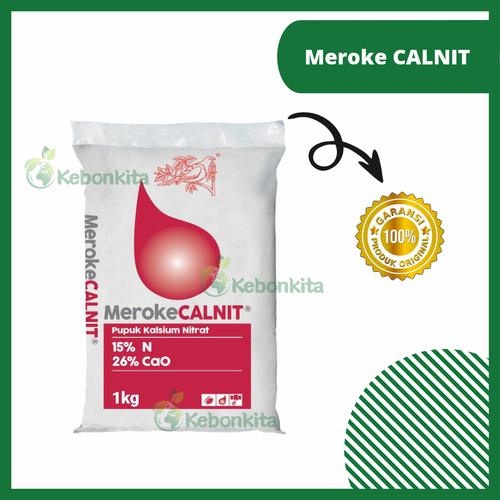 Jual Meroke CALNIT 1 kg - Pupuk Kalsium Nitrat Hidroponik Grade - Kota ...