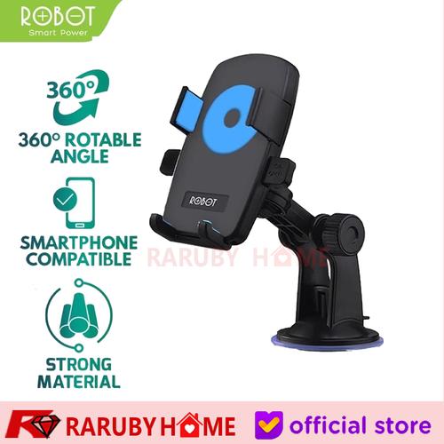 Jual PHONE CAR HOLDER ROBOT RT-CH01 STAND HANDPHONE DASHBOARD KACA ...
