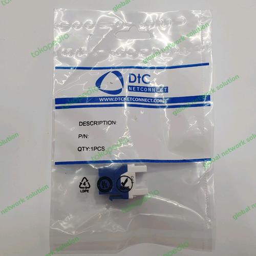 Jual DTC modular jack cat 6 / modul cat 6 dtc / modular jack cat 6 DTC ...