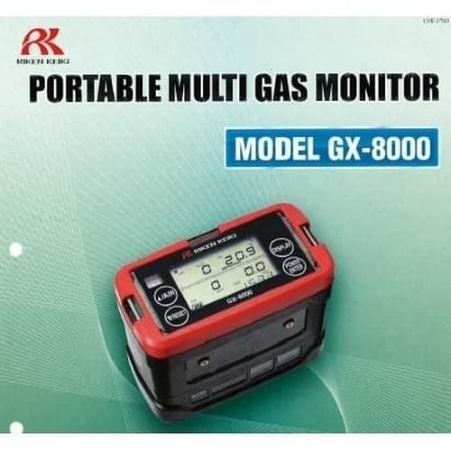 Jual RIKEN KEIKI GX-8000F Portable Gas Monitor RIKEN KEIKI GX8000 Type ...