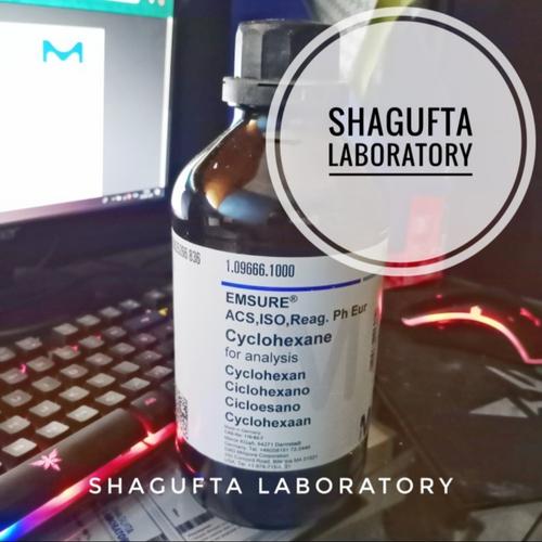 Jual Sikloheksana / Cyclohexane Merck Pro Analis 1000mL / 1.09666 - Kab ...