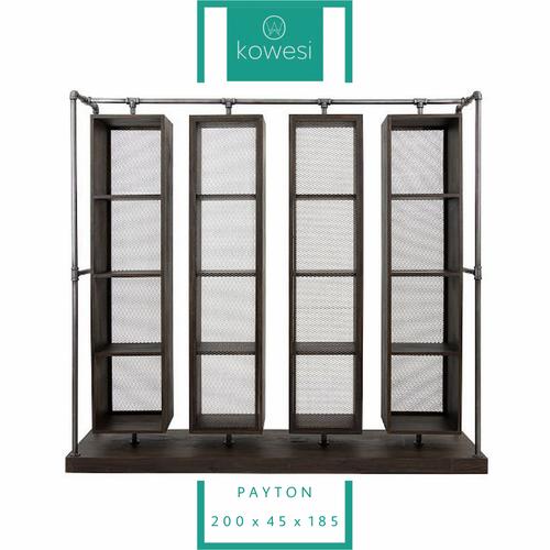 Jual Penyekat Ruangan Industrial Rak Partisi Besi Payton Room divider ...