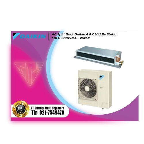 Jual AC Split Duct Daikin 4 PK Middle Static FBFC 100DVM4 - Wired ...