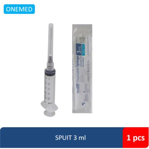 Jual Onemed Syringe Spuit - 3 cc - Jakarta Barat - Tokita168 | Tokopedia