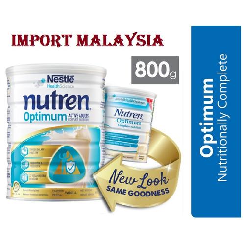 Jual Malaysia 800gr Susu Nutren Optimum Active Adults Dewasa - Jakarta ...