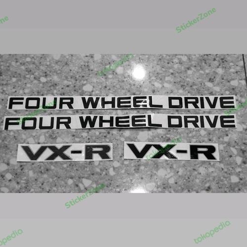 Jual STICKER MOBIL LAND CRUISER VX 80 - FOURWHEEL & VXR - Jakarta ...