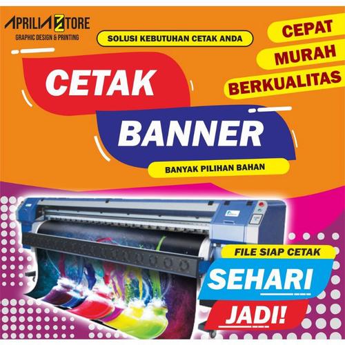 Jual cetak banner murah spanduk proses cepat - Lubang Mata - Kab. Tegal ...