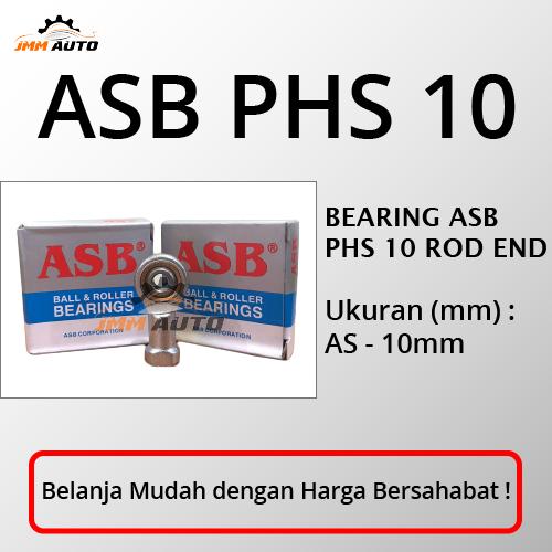 Jual BEARING ASB PHS 10 ROD END BEARING DRAT KANAN PHS 10 ASB - Jakarta ...
