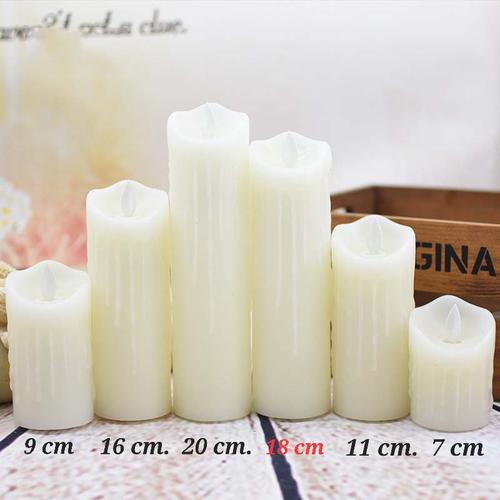 Jual Lilin LED Elektrik Murah Electric Candle Dekor Lilin Leleh PVC d 5 ...