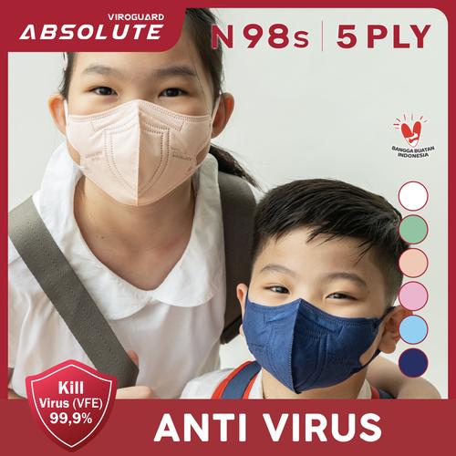Promo Masker N98 5 Ply Size S Medis Antivirus - Absolute ( 2 pcs ...